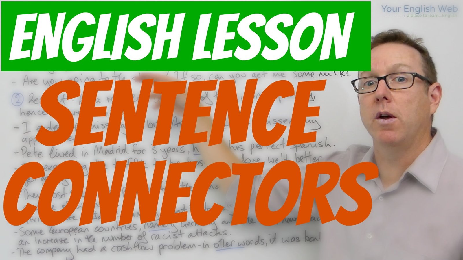 English sentence connectors - Your English Web